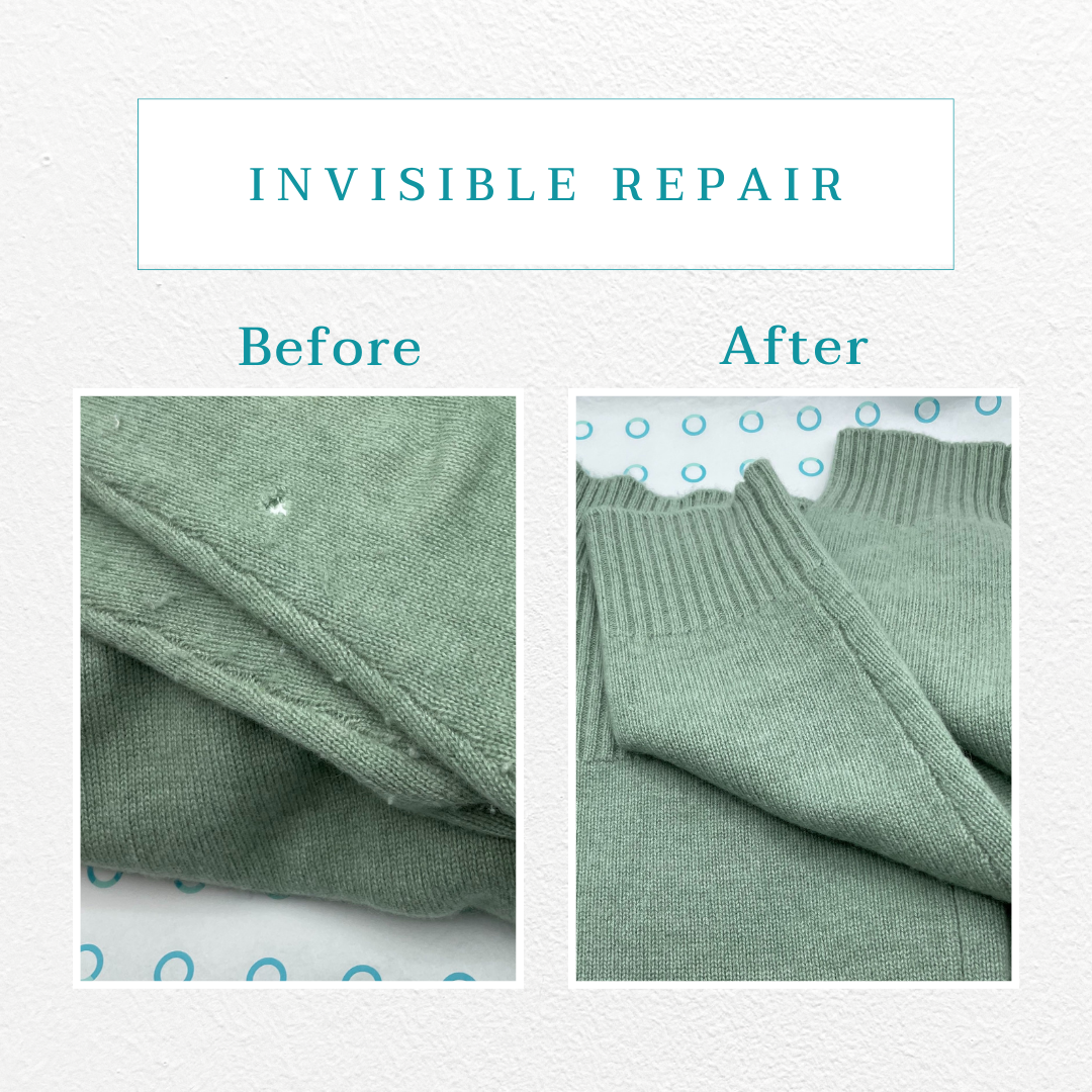 Invisible Mending: Restore Cherished Cashmere to Perfect Condition ...